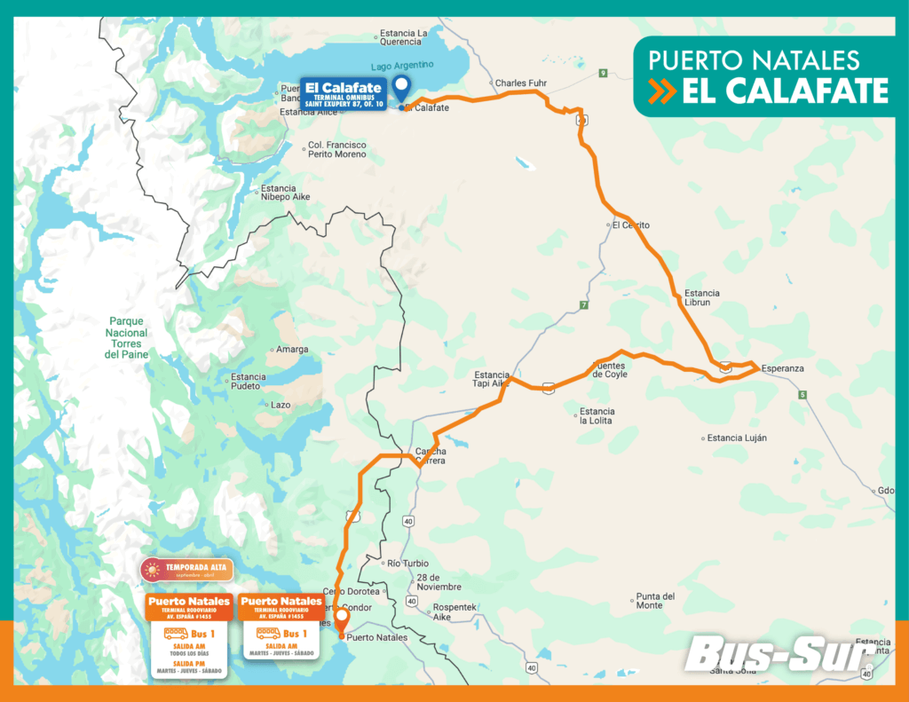 Destinos – Bus-Sur